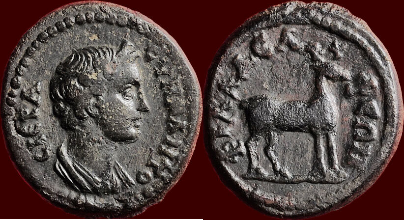 175 - 200 n. Chr. LYDIA, PHILADELPHIA - AE 19, circa 175 - 200 AD ss ...