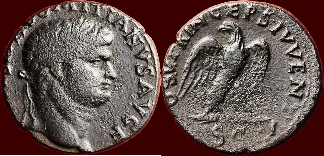 Roman Empire (77-78) DOMITIANUS (DOMITIAN) as Caesar, 69-81 - AE ...