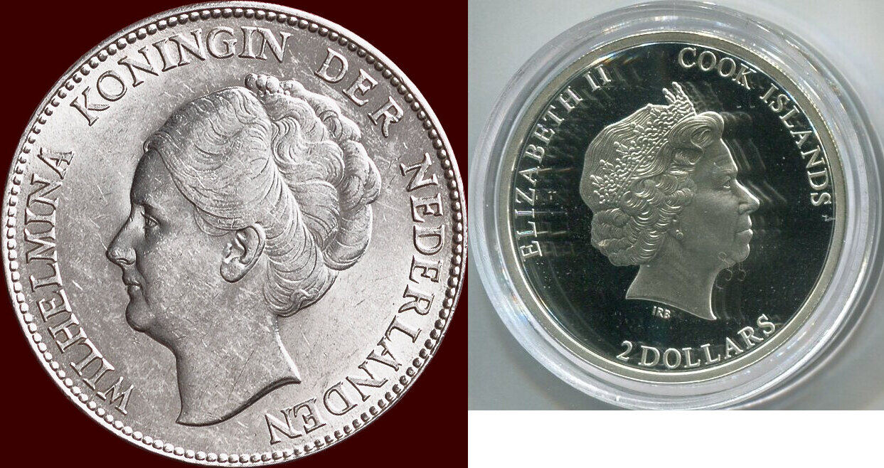 Koninkrijk der Nederlanden 1 Gulden 1930 NEDERLAND (NETHERLANDS, KINGDOM) - WILHELMINA, 1890 ...