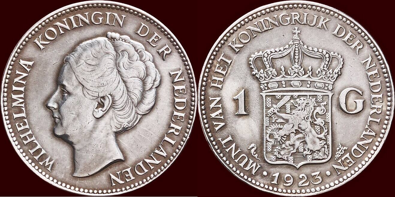 Koninkrijk der Nederlanden 1923 NEDERLAND (NETHERLANDS, KINGDOM) - WILHELMINA, 1890-1948 - 1 ...