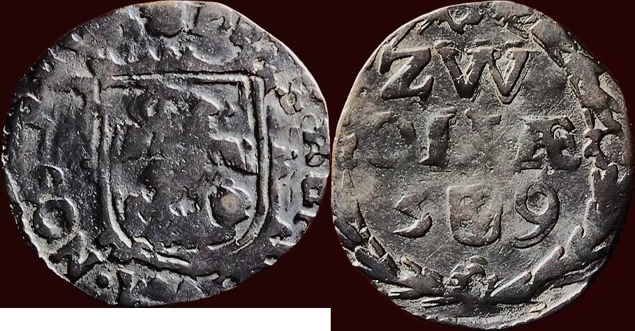 Duit 1639 NOORDELIJKE NEDERLANDEN (NETHERLANDS) - REPUBLIEK, 1581-1795 ...