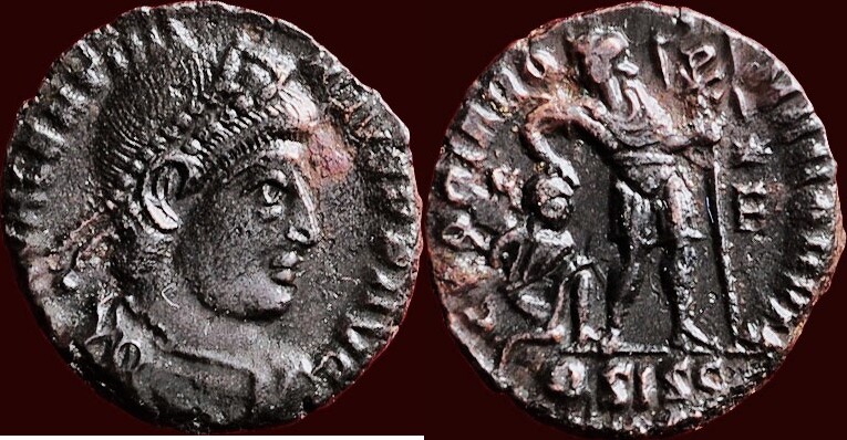Roman Empire (367-375) VALENTINIANUS (VALENTINIAN) I, 364-375 - AE ...