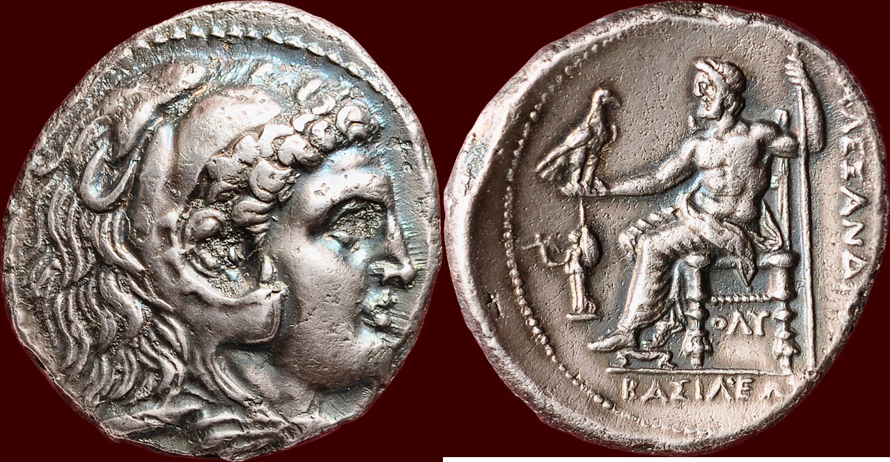 AR Tetradrachm 304 v. Chr. KINGDOM OF MACEDONIA - DEMETRIOS POLIORKETES ...