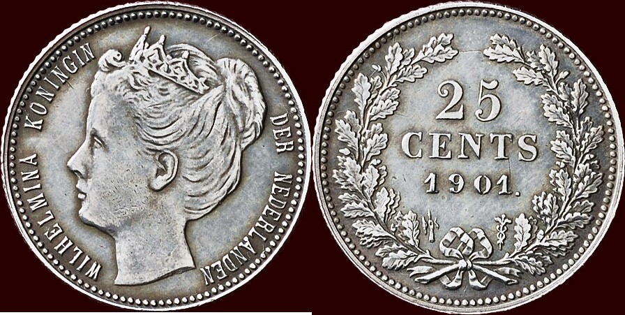 Koninkrijk der Nederlanden (2e type) NEDERLAND (NETHERLANDS, KINGDOM) - WILHELMINA, 1890-1948 ...