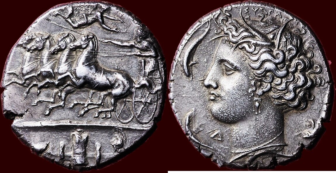400 v. Chr. SICILIA (SICILY), SYRACUSE - DIONYSIOS I THE ELDER, 405-367 ...