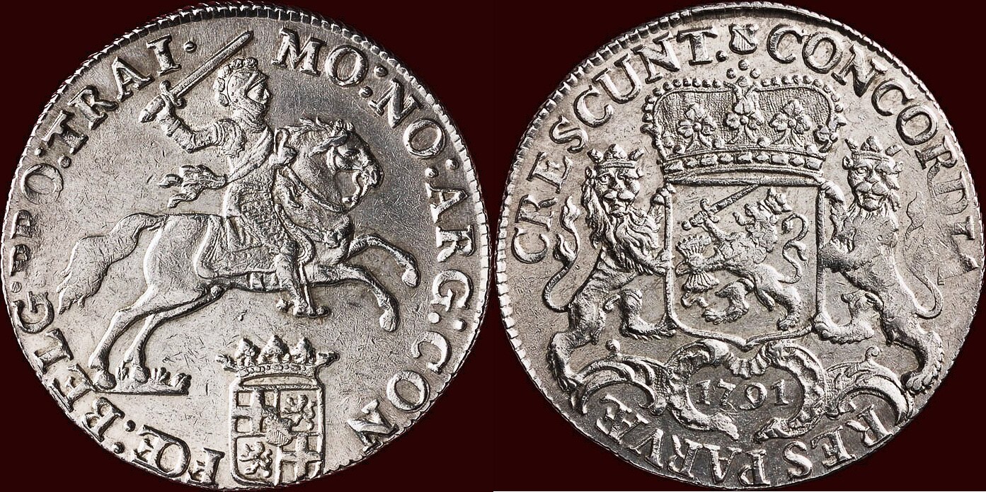 Zilveren rijder NOORDELIJKE NEDERLANDEN (NETHERLANDS) - REPUBLIEK, 1581 ...