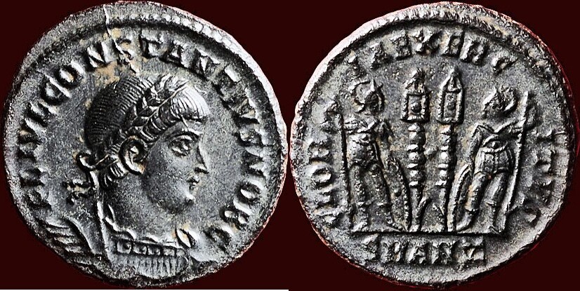 Roman Empire (335) CONSTANTIUS II as Caesar, 324-337 - BI reduced ...
