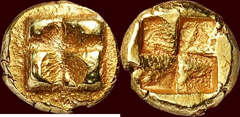 EL 1/6 Stater 625-600 BC v. Chr. IONIA, EARLIEST COINAGE - UNCERTAIN ...