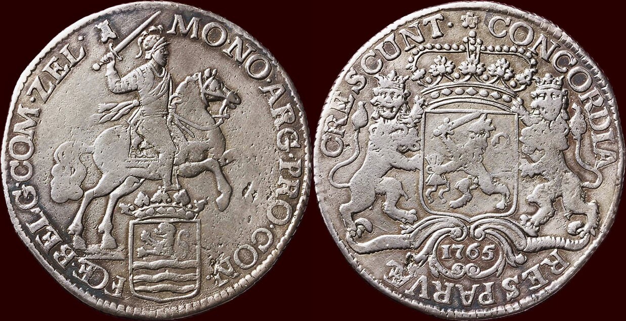 Zilveren rijder NOORDELIJKE NEDERLANDEN (NETHERLANDS) - REPUBLIEK, 1581 ...