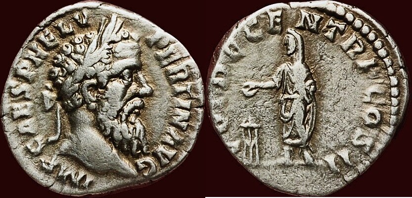 Roman Empire AR Denarius PERTINAX, 1 jan.- 28 march 193 - Rome ss | MA-Shops