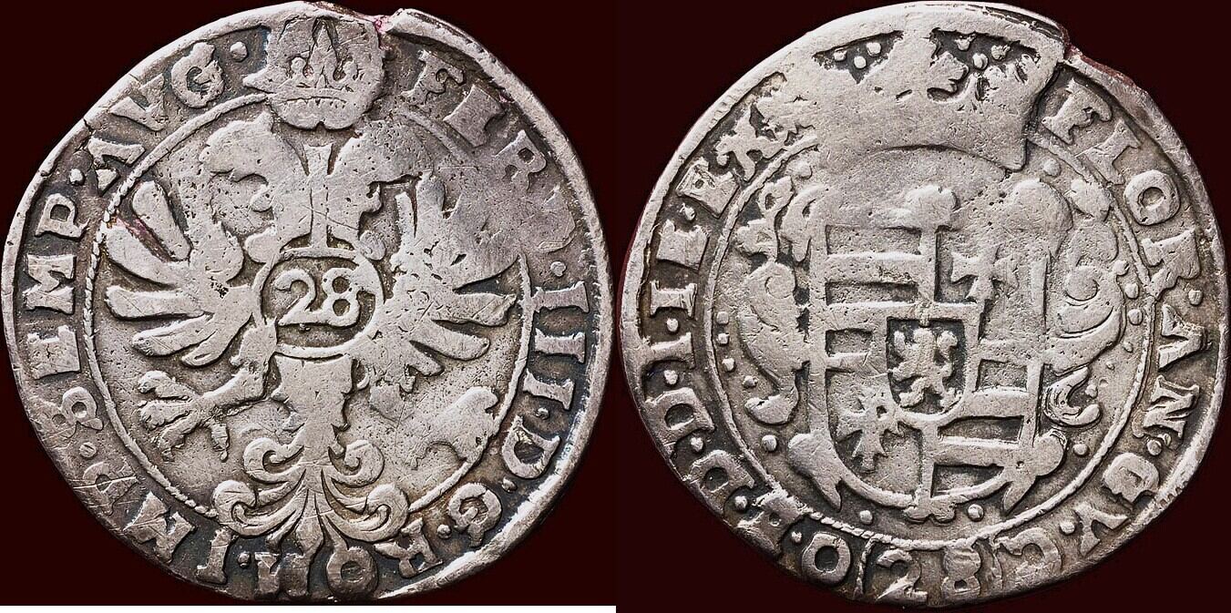 28 Stüber (1649-1651) GERMANY - OLDENBURG, GRAFSCHAFT - ANTON GÜNTHER ...