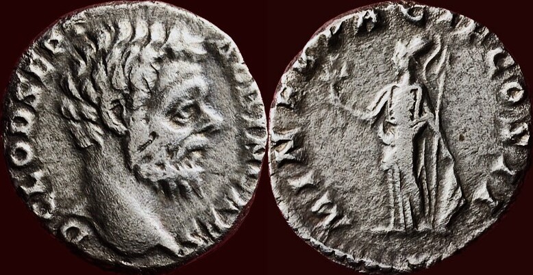 Roman Empire (194) CLODIUS ALBINUS as Caesar, 193-195 - AR Denarius ...
