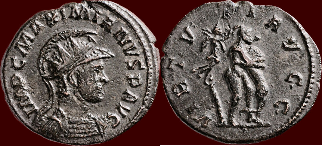 Roman Empire Antoninianus (287-289) MAXIMIANUS HERCULIUS, FIRST REIGN ...