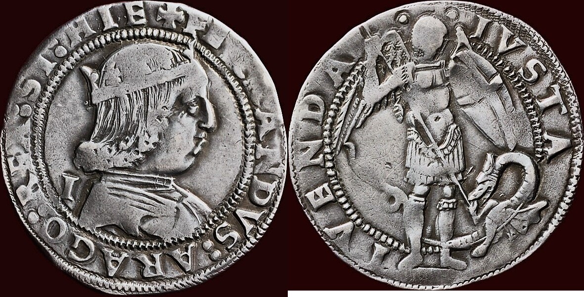 (1488-1492) ITALY - NAPLES, KINGDOM - FERDINAND I OF ARAGON, 1458-1494 ...