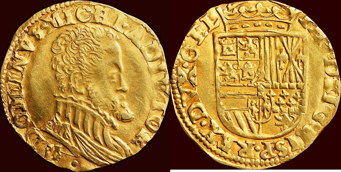 Gouden reaal (1562-1576) NOORDELIJKE NEDERLANDEN (NETHERLANDS ...