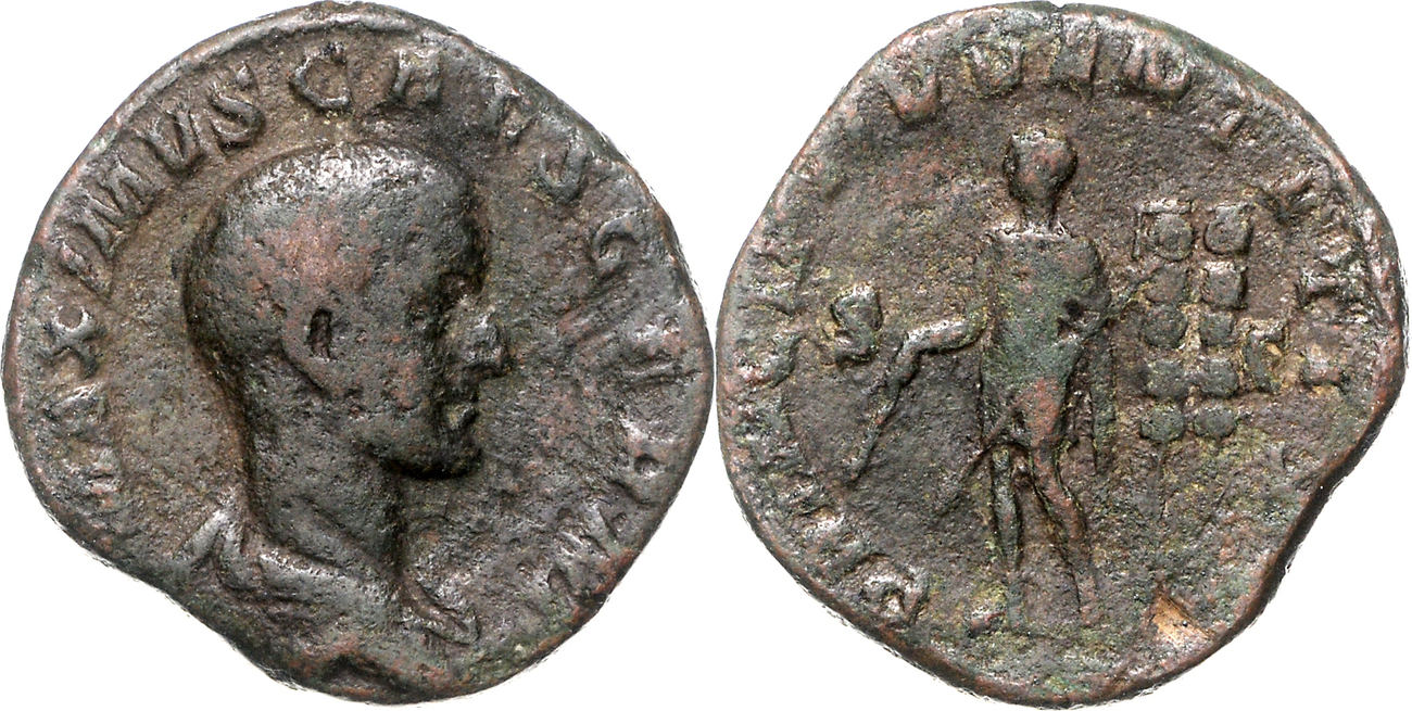 Römisches Kaiserreich Sesterz Maximus, Caesar (235-238), Sohn des ...