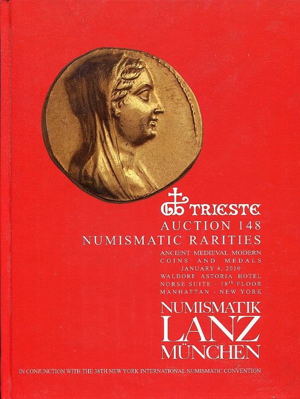 Numismatik Lanz / München Auktions-Katalog 148 2010 AUCTION CATALOGUE ...
