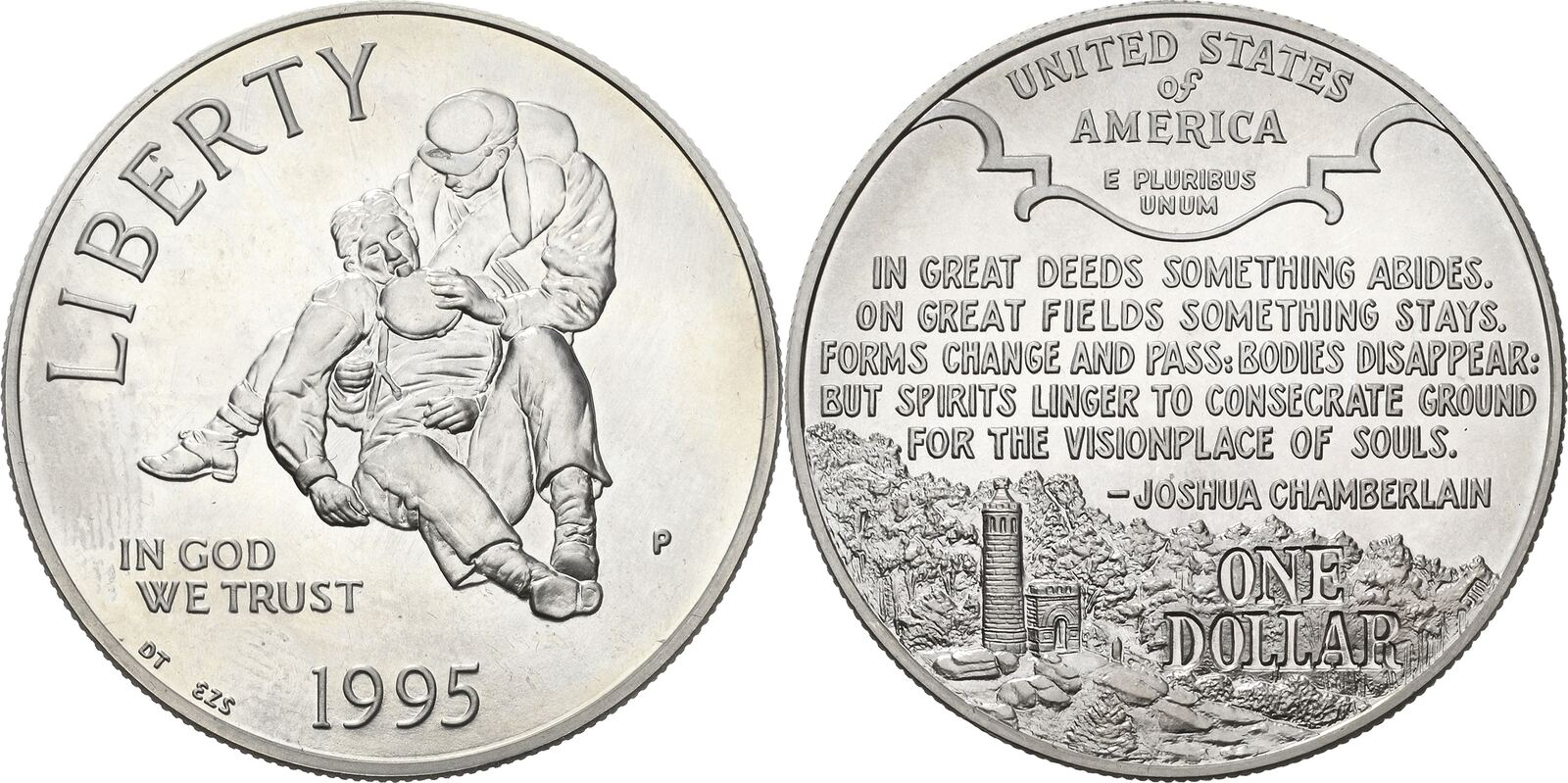 Vereinigte Staaten von Amerika 1 Dollar 1995, Fast Stempelglanz | MA-Shops