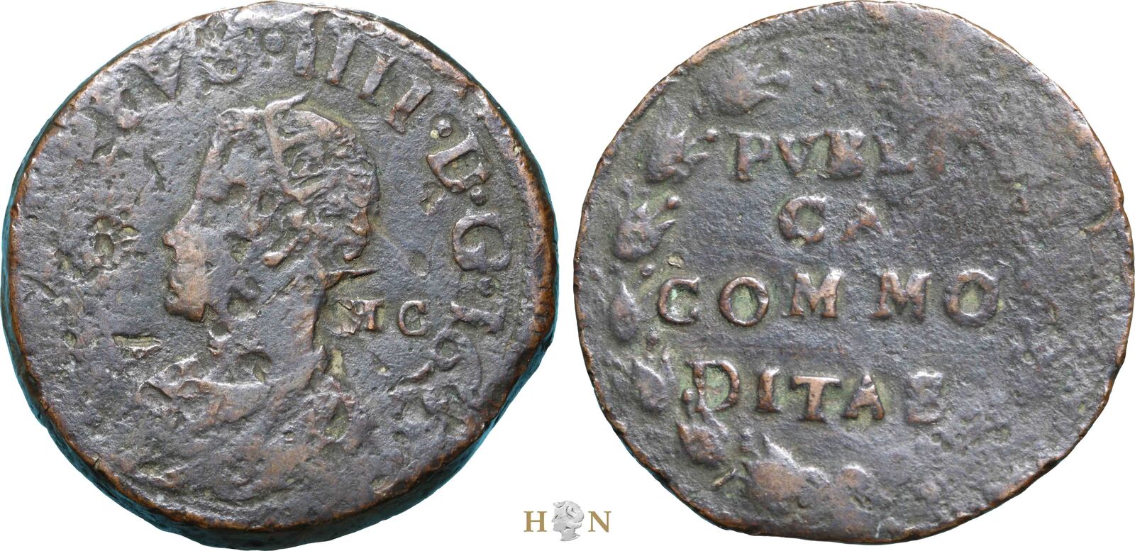 Italy pubblica 1622 AD Kingdom of Naples, Philip IV (1621-1647; 1648 ...