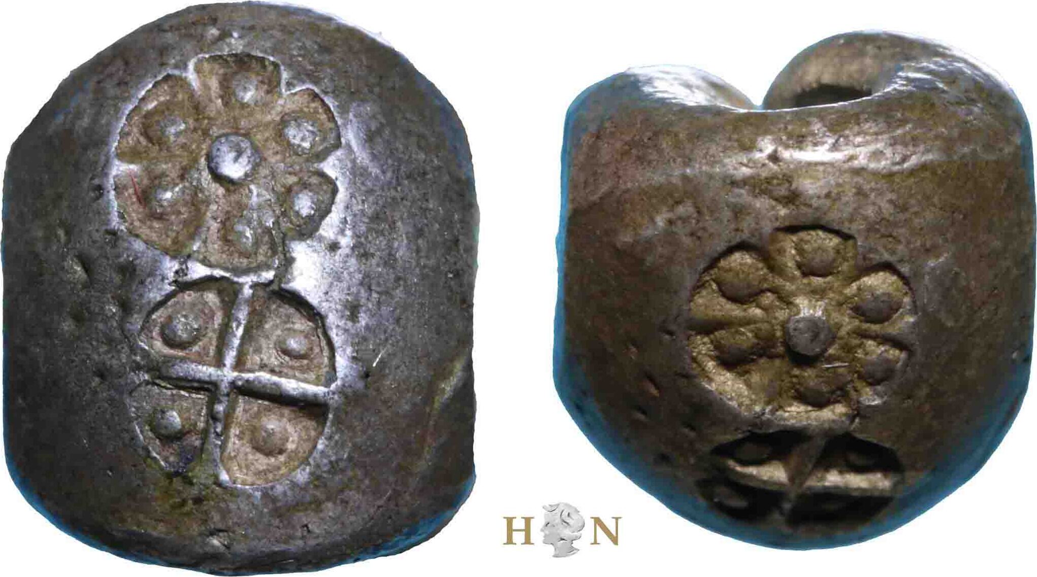 Thailand | Siam AR Fuang |1/8 baht | bullet money (1350-1564 AD ...