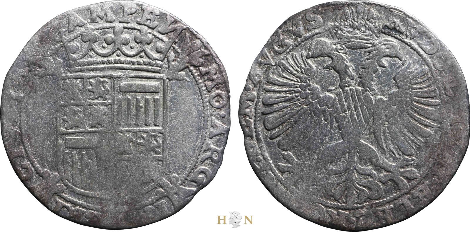 Nederland arendschelling (1576-1612 n.Chr.) Stad Kampen, Rudolf II ...