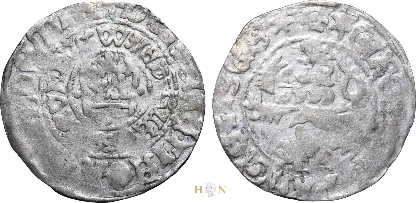 Bohemia Prager groschen (1471-1516 AD) Wladislaus II (1471-1516 ...