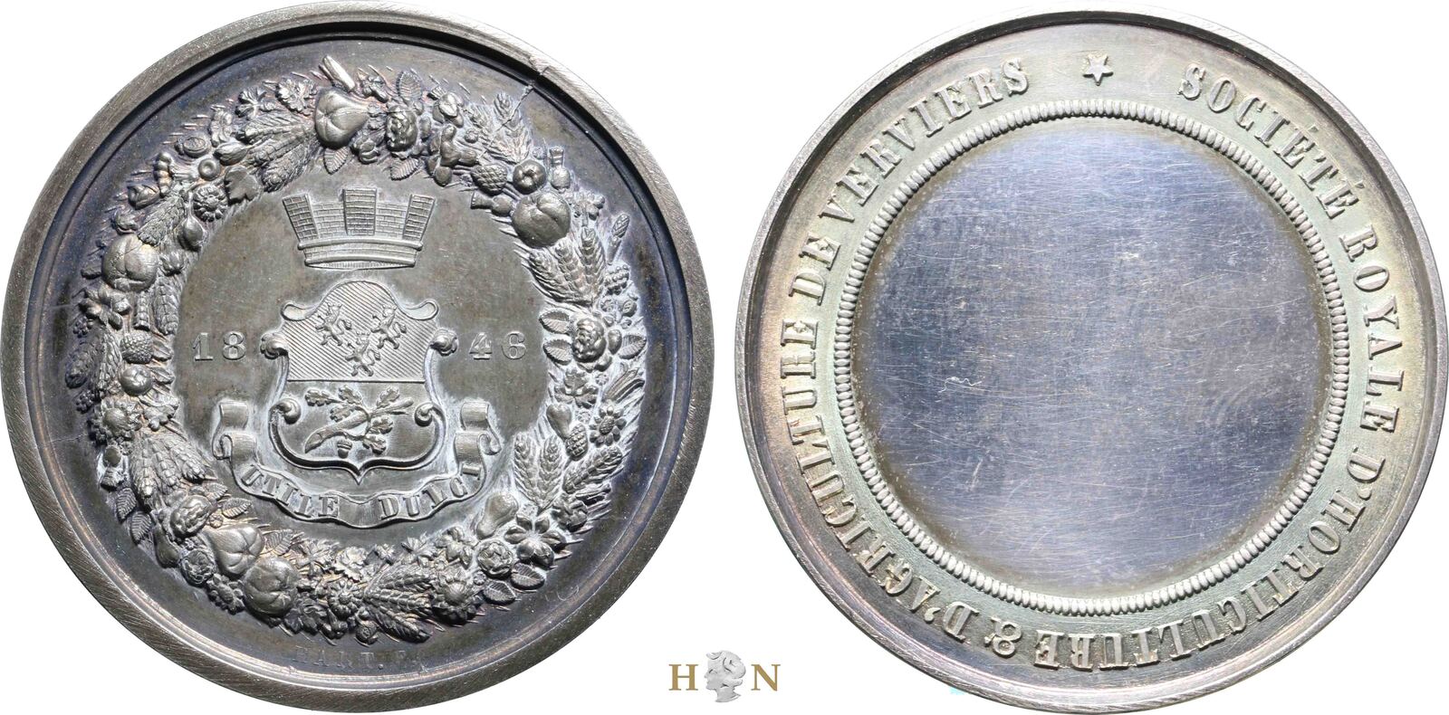 France jeton 1846 AD Concours agricole de Verviers, EF+ | MA-Shops