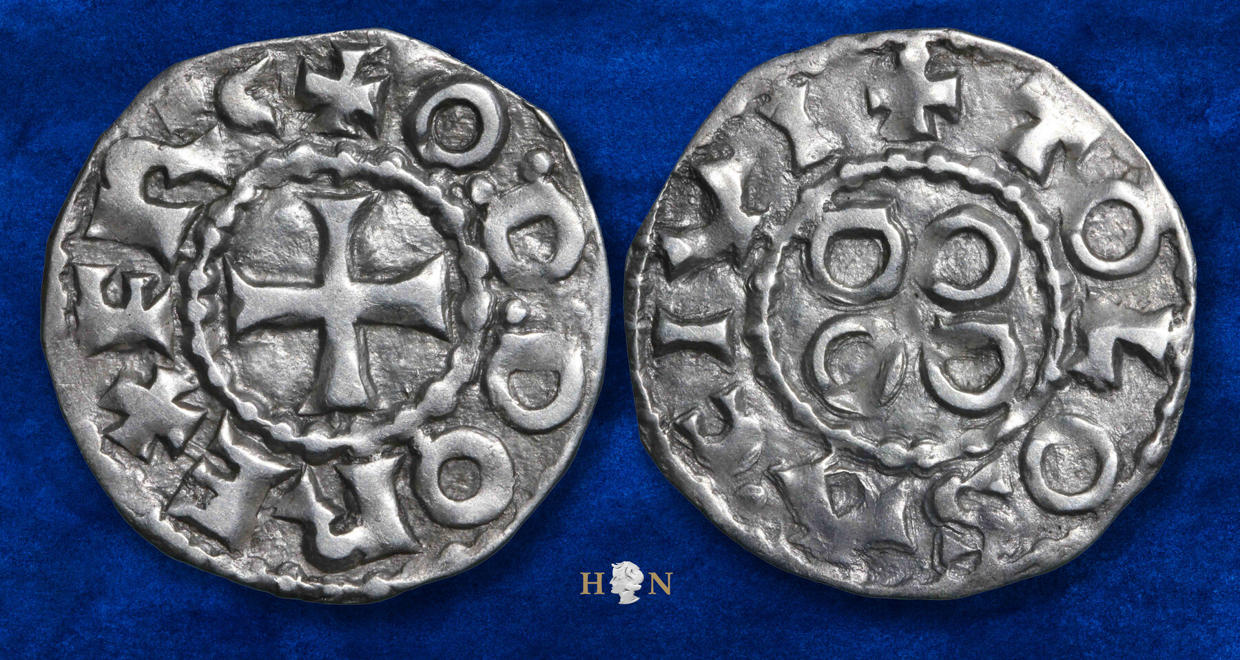 Carolingian Empire denarius | denier 888-898 AD Eudes (888-898 ...