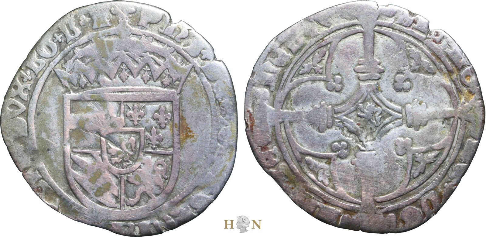 België patard | stuiver (1499-1506 AD) Hertogdom Brabant, Philips de ...