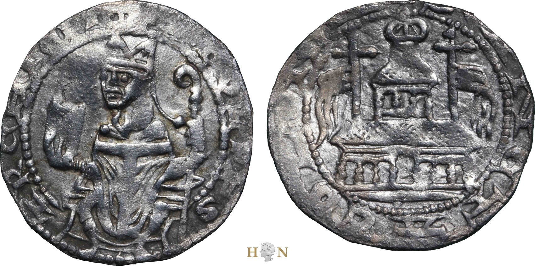 Germany Denar | Pfenning 1193-1205 AD Bishopry Cologne, Adolf I von ...