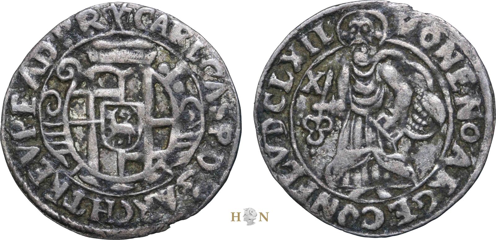 Germany Petermännchen | Albus 1662 AD Trier, Karl Caspar von der Leyen ...