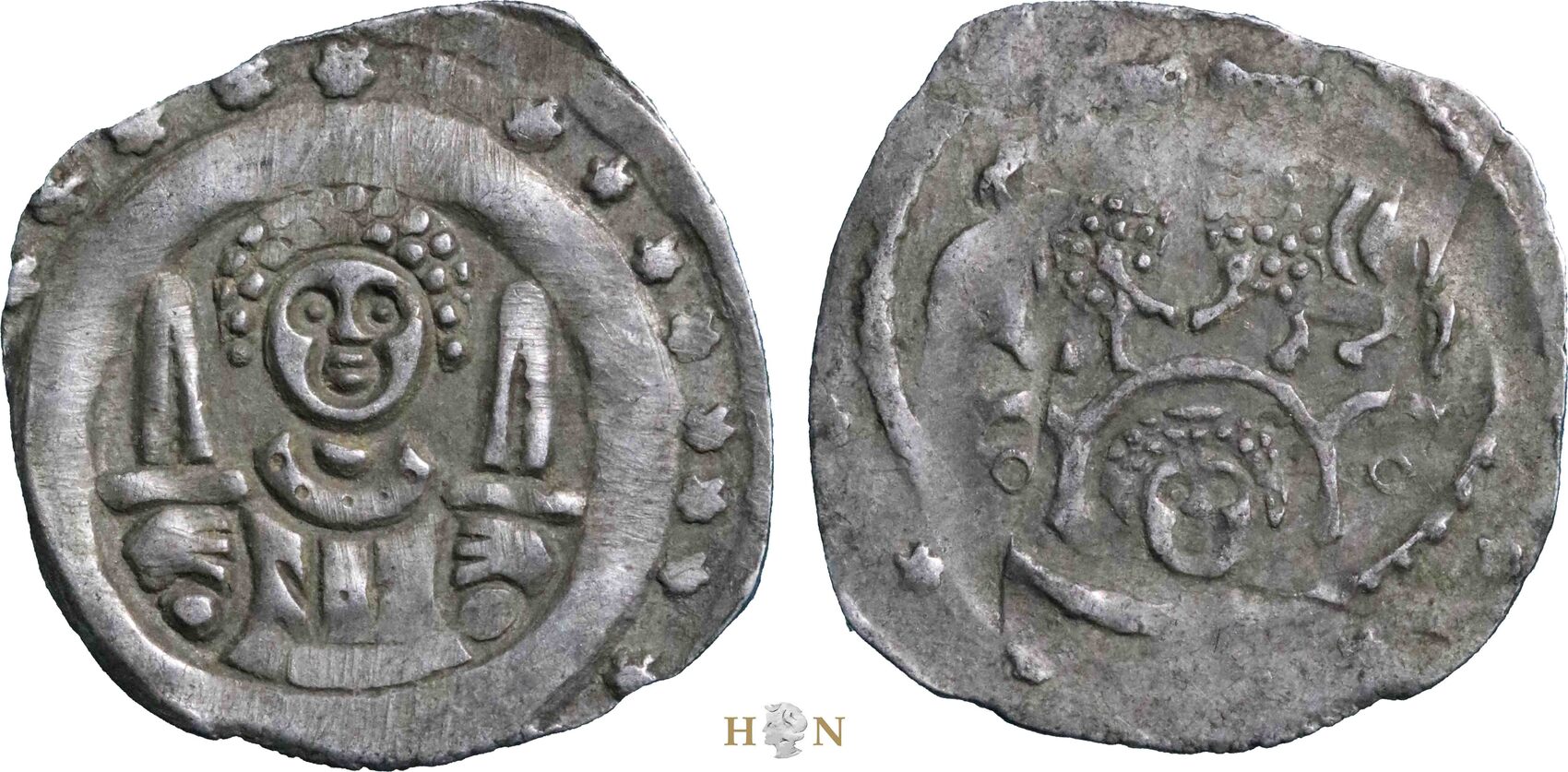 Germany Pfennig 1183-1231 AD Duchy Bayern, Ludwig I (1183-1231), Bayern ...