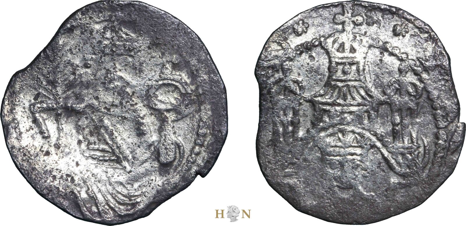 Germany Pfennig | Denar 1215-1250 AD City of Aachen, Friedrich II (1215 ...