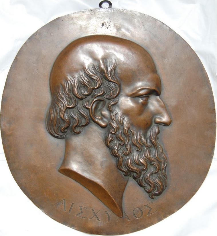 Personenmedaillen Aischylos (Äschylus oder Aeschylus) *525 vor Chr ...