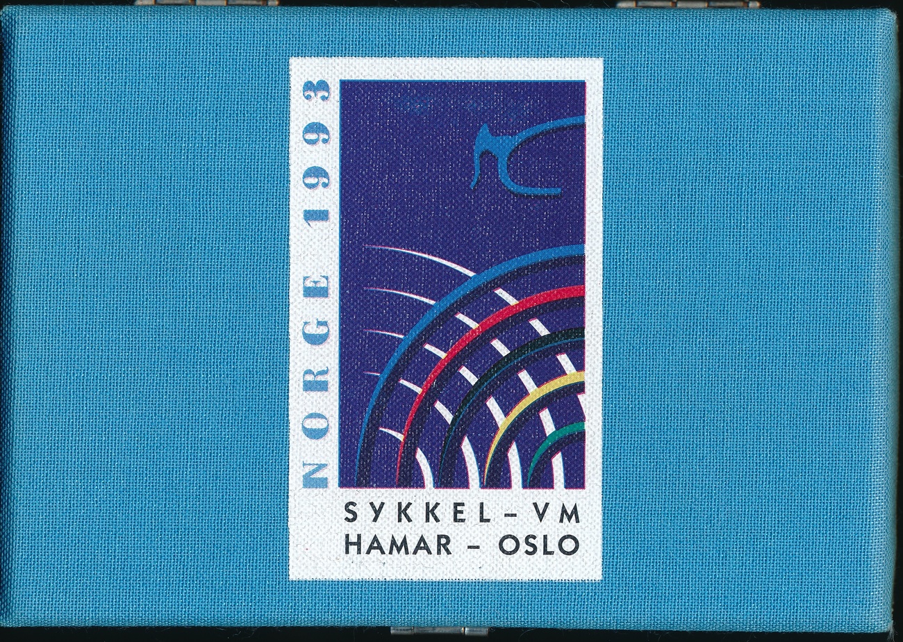 Norwegen 1993 Sykkel VM, Hamar - Oslo, 2 x 100 kroner PP | MA-Shops