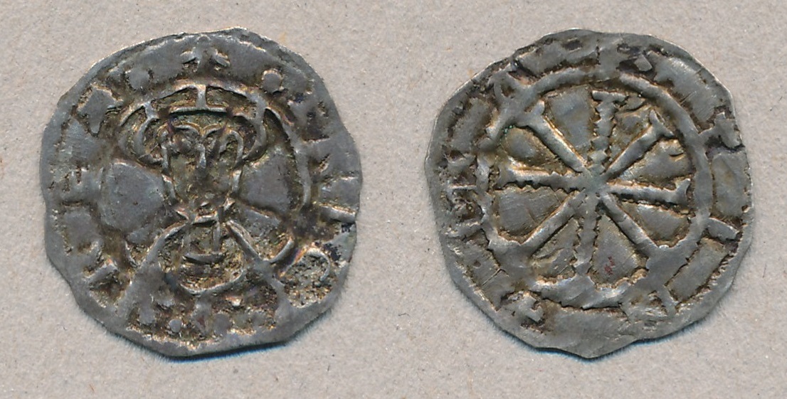 Denmark penning 1134-1137 Viking coin from Roskilde, Erik Emune, SS ...