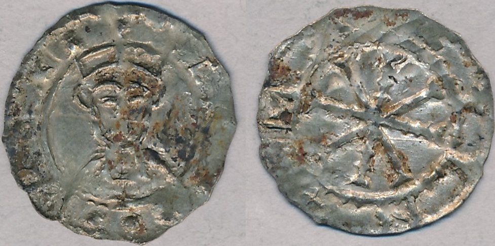 Denmark penning 1134-1137 Viking coin from Roskilde, Erik Emune, SS ...