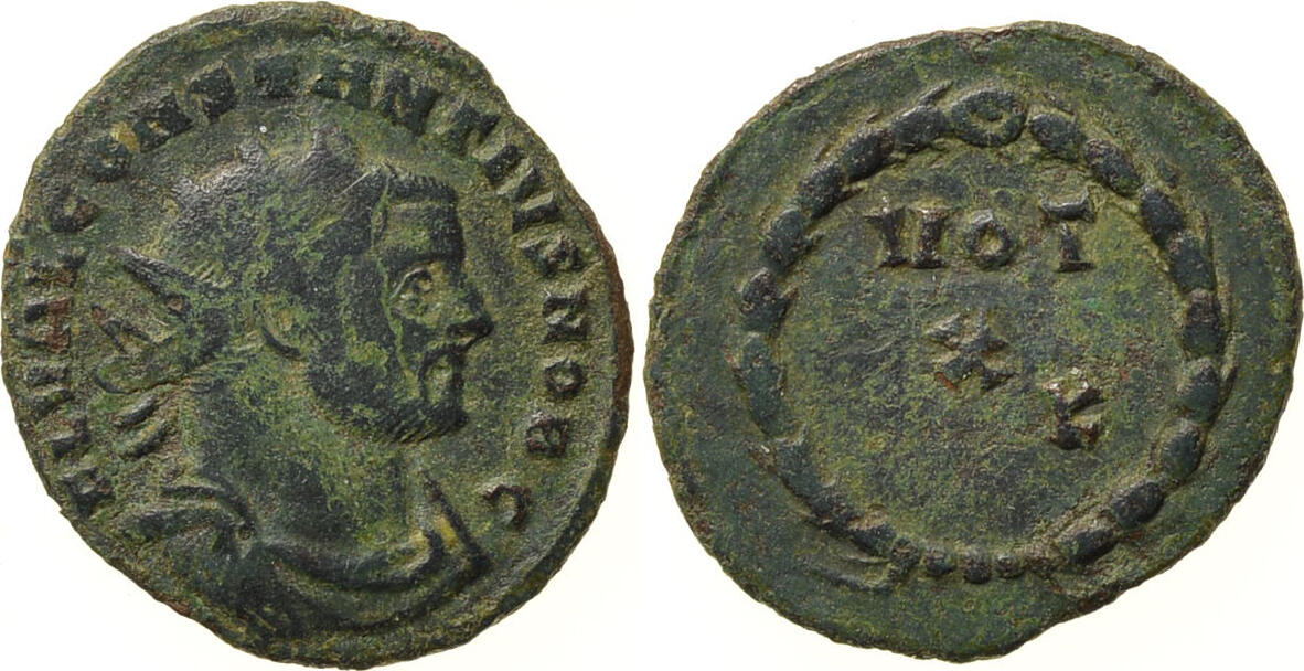 ROMAN COINS - Antoninian CONSTANTIUS CHLORUS, Caesar 293-305 Sehr schön ...