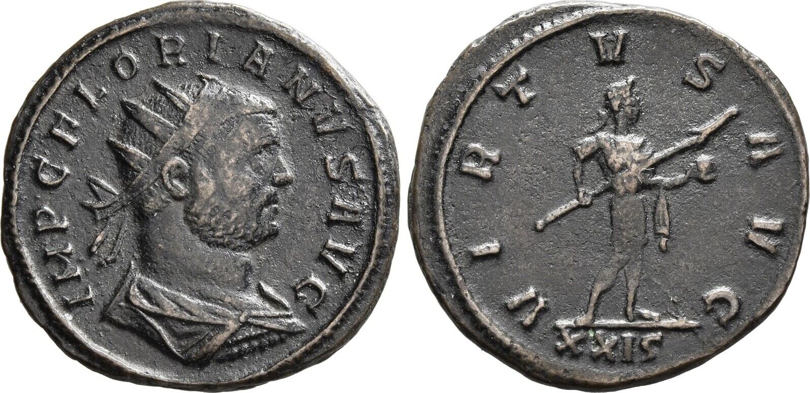 ROMAN COINS - Antoninian FLORIANUS, Juni/Juli - August 276 Sehr schön ...