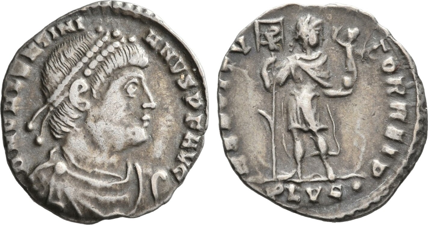 ROMAN COINS - Siliqua VALENTINIANUS I, 364-375 Sehr schön | MA-Shops