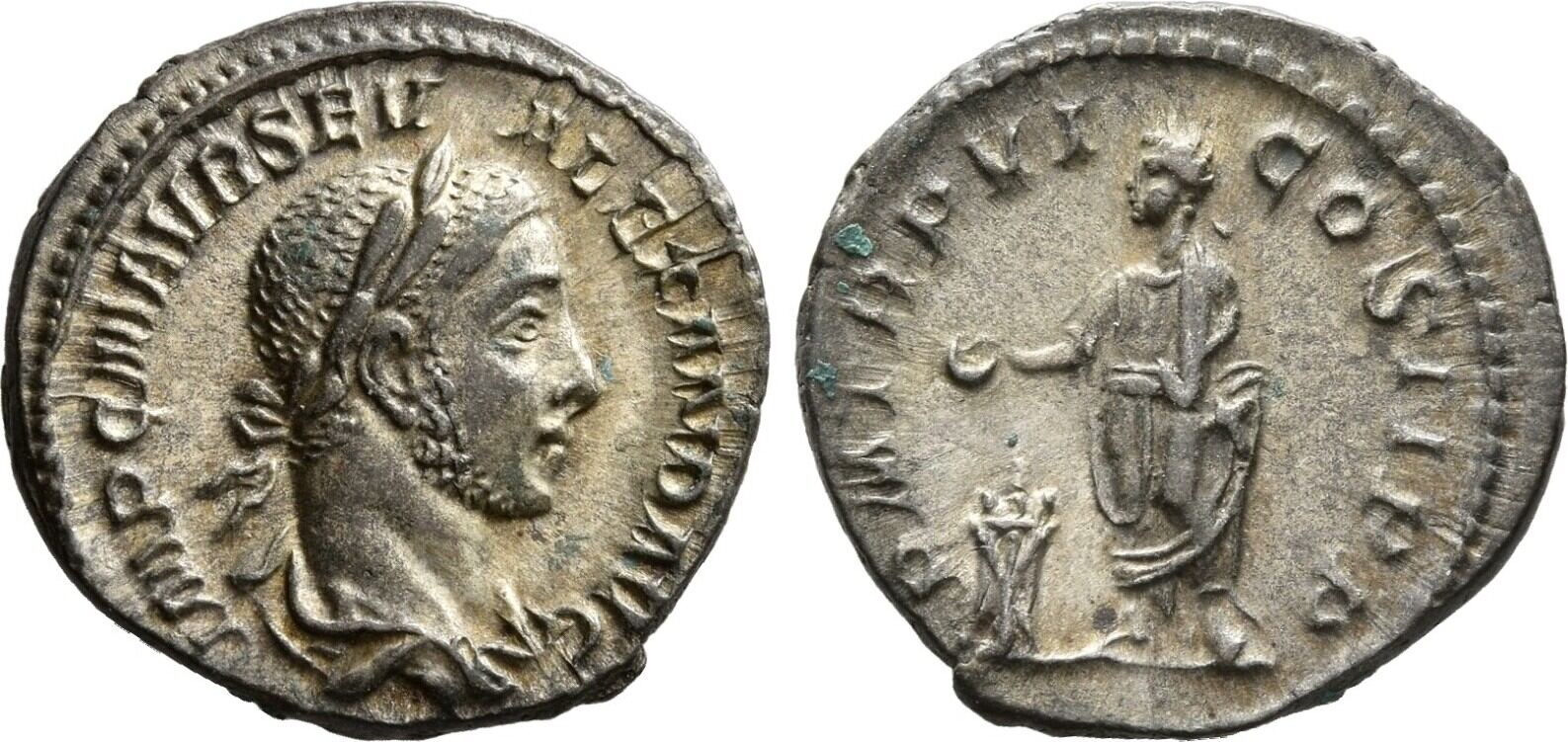 ROMAN COINS - Denar SEVERUS ALEXANDER, 222-235 Vorzüglich | MA-Shops