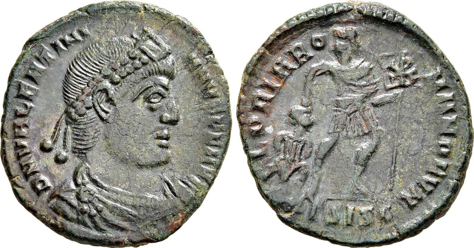 ANCIENT COINS - Centenionalis VALENTINIANUS I, 364-375 Vorzüglich | MA ...