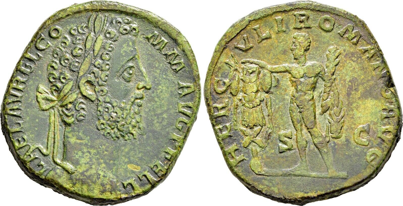 ANCIENT COINS - Sesterz COMMODUS, Augustus 177-192 Vorzüglich | MA-Shops