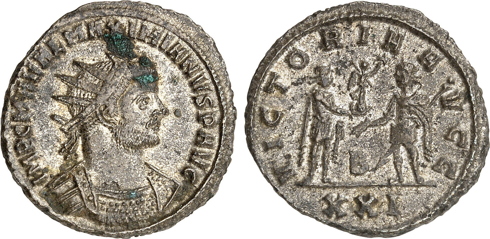 ANCIENT COINS - Antoninian MAXIMIANUS HERCULIUS, 286-310 Fast ...