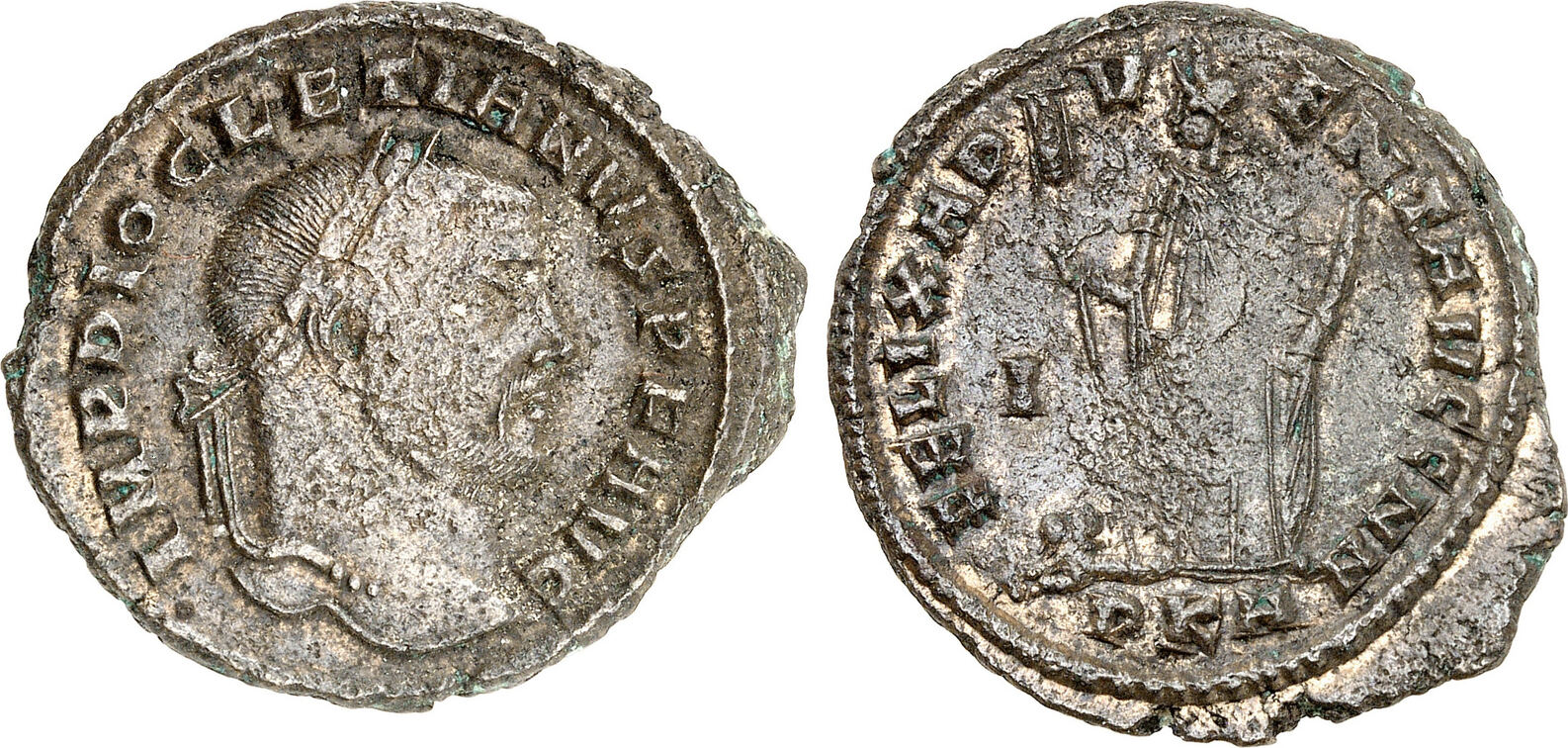 ANCIENT COINS - Nummus DIOCLETIANUS, 284-305 Sehr schön | MA-Shops