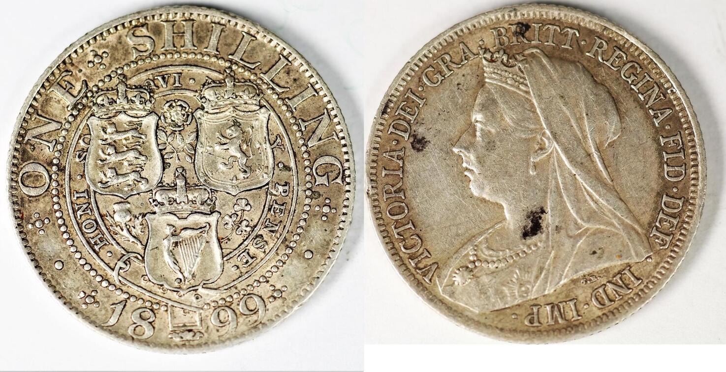Great Britain 1899 Shilling Victoria | MA-Shops