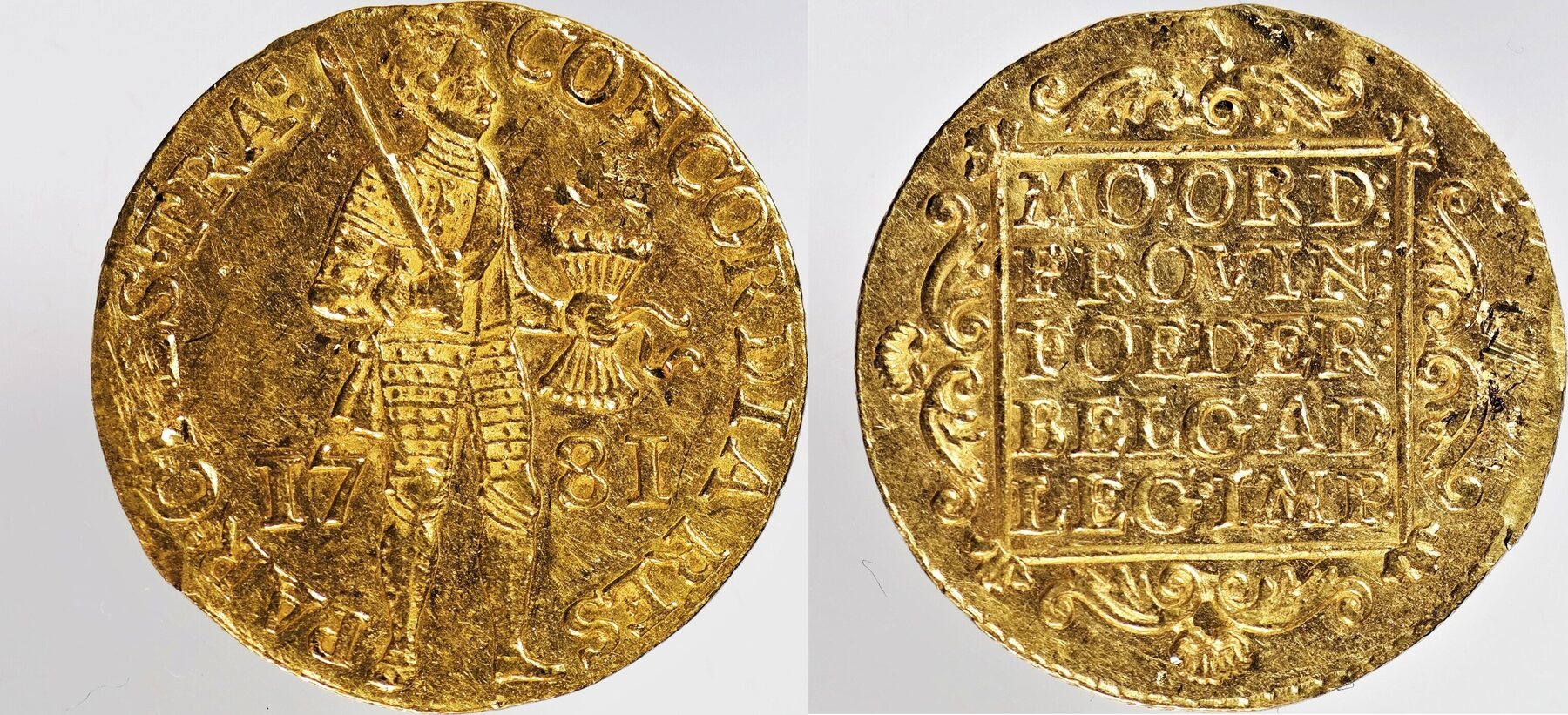 Gold Ducat Utrecht 1781 | MA-Shops