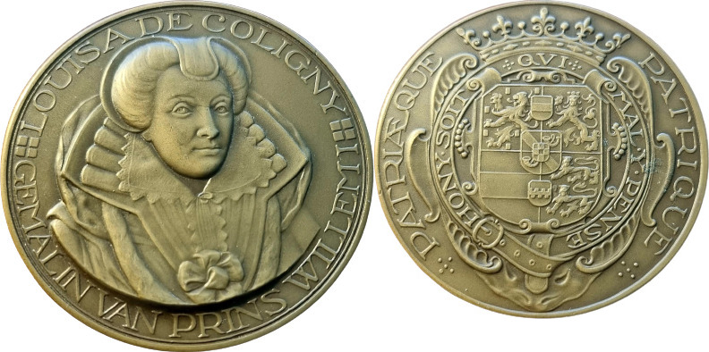 Nederland Penning 1930 Louise de Coligny door van Goor | MA-Shops