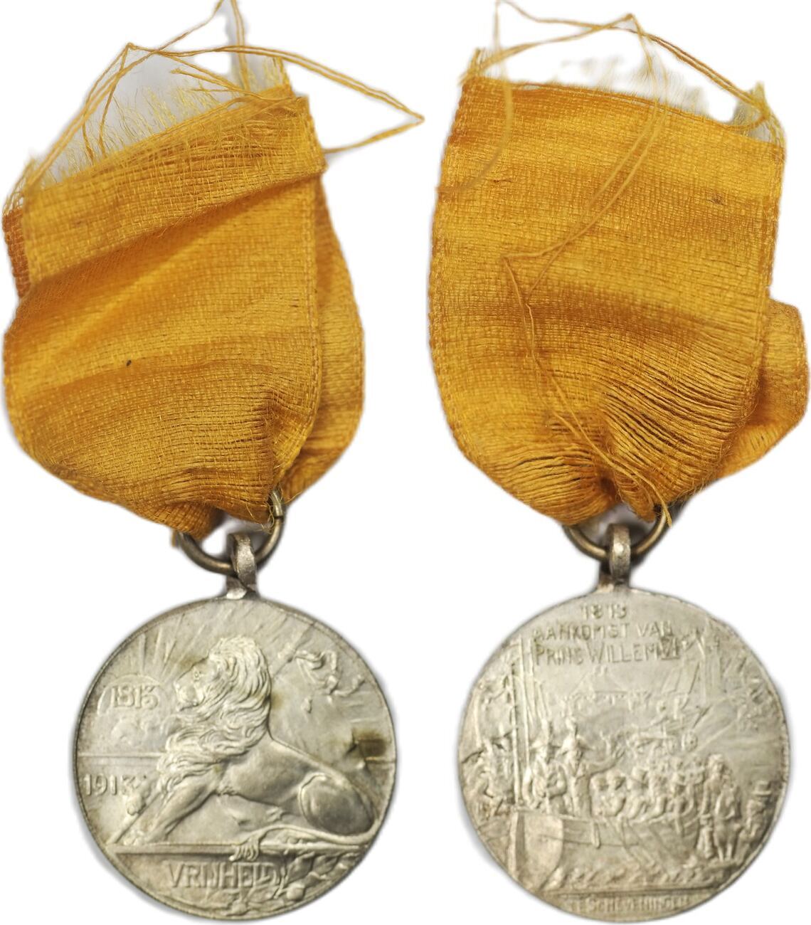 Netherlands Medal 1913 The Centennial Celebration of Dutch Independence EF | MA-Shops