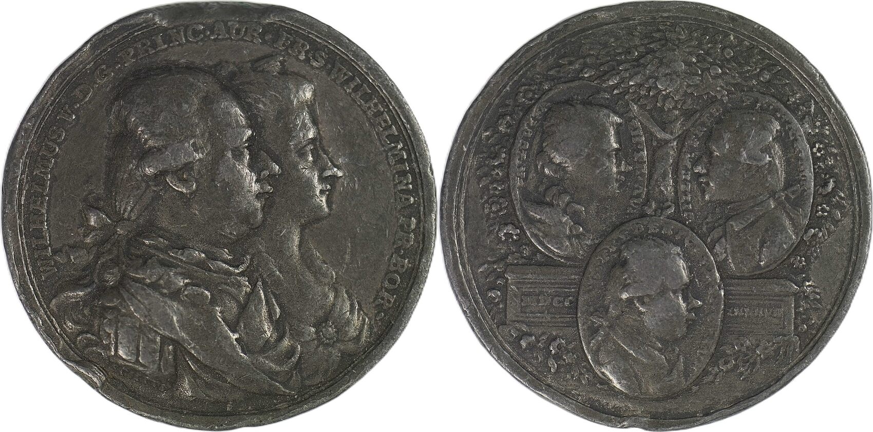 Netherlands Medal 1787 William V – Stadtholder of the Dutch Republic ...